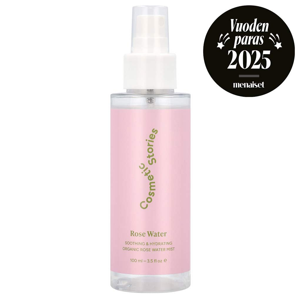 Cosmetic Stories Rose Floral Water Ruusuvesi 100ml – House of Organic